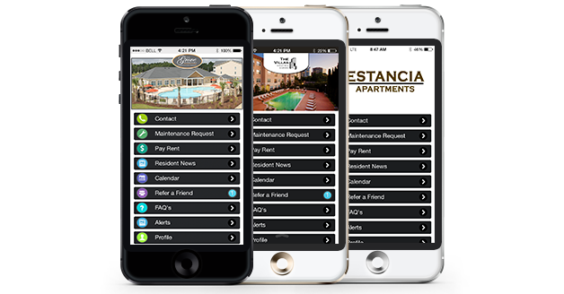 Apartment Website Design - Resident360